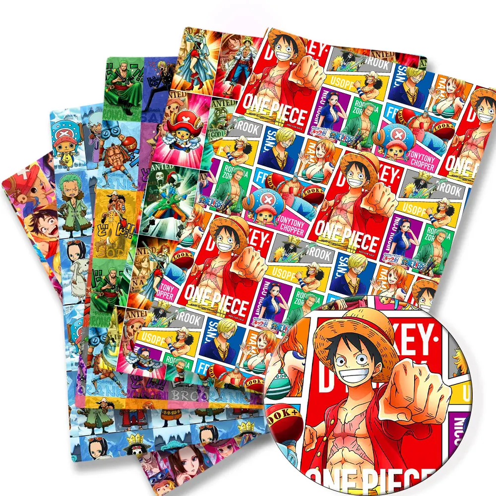 One Piece Anime Peripherals Fabric 140*50cm Diy Sewing Patchwork ...