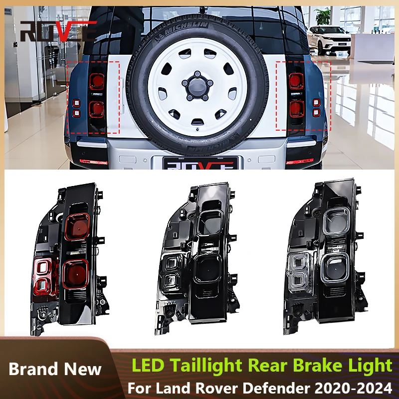 ROVCE-Rear-Brake-High-Lights-Led-Tail-Lamp-For-Land-Rover-Defender-L663 ...