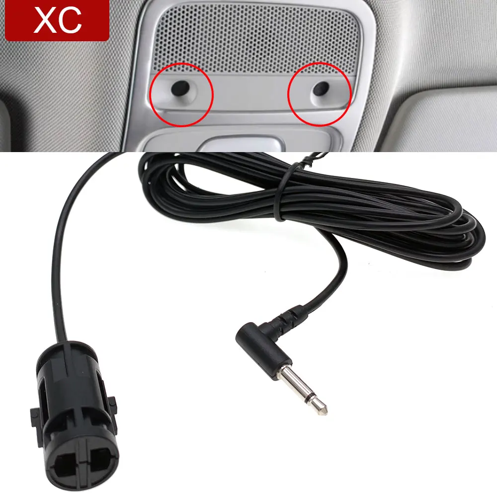 3-5mm-Microphone-Ceiling-Mic-Adapter-Cable-for-Audi-A1-A3-A4-Q5-TT-New ...