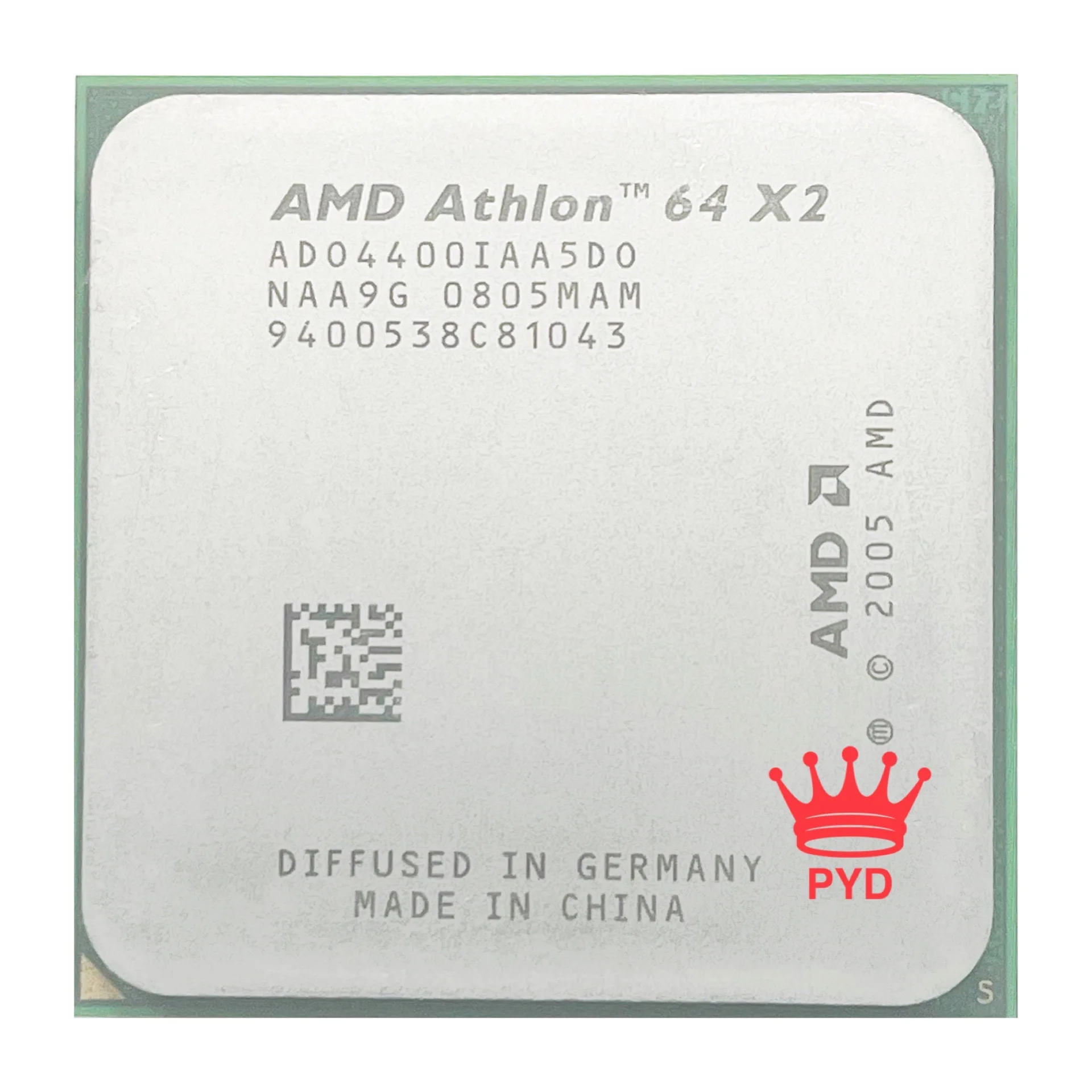 Used AMD Athlon X2 4400+ 4400 2.3 GHz Dual Core CPU procesador ADO4400IAA5DO ADO4400IAA5DD ...