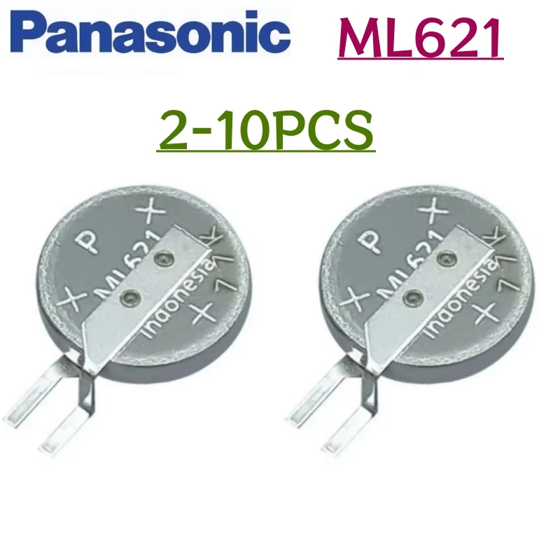 2 ~ 10 Uds nuevo Panasonic ML621 ML621S ML-621S/DN 3V 5,5mAh batería de ...