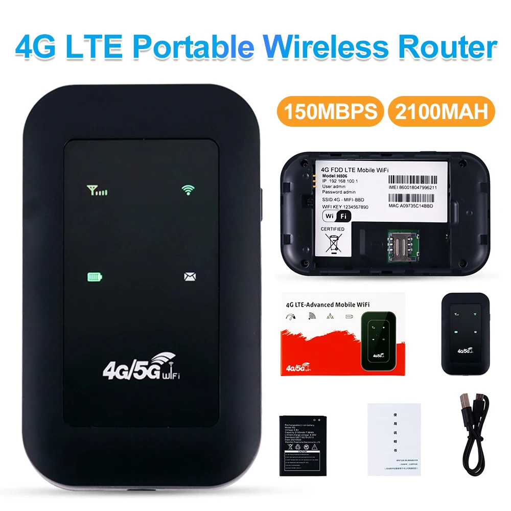 Repetidor-WiFi-4G-LTE-enrutador-inal-mbrico-adaptador-de-tarjeta-Wifi ...