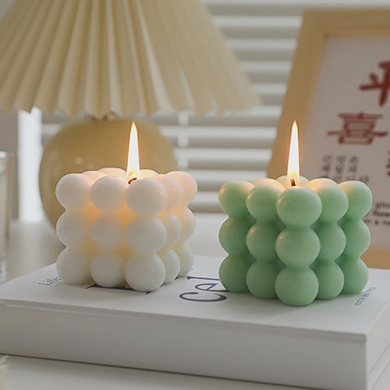 Vela-perfumada-en-forma-cubo-elegante-colores-Morandi-decoraciones ...