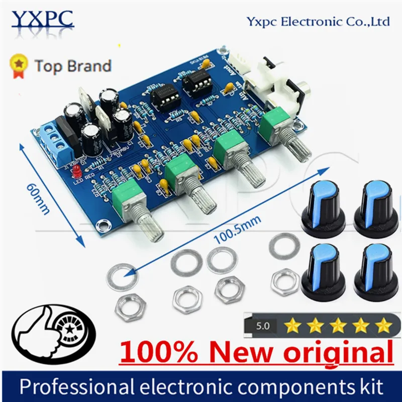 XH-M164-NE5532-Tone-Amplifier-Board-Preamplifier-AC-12V-15V-Power ...
