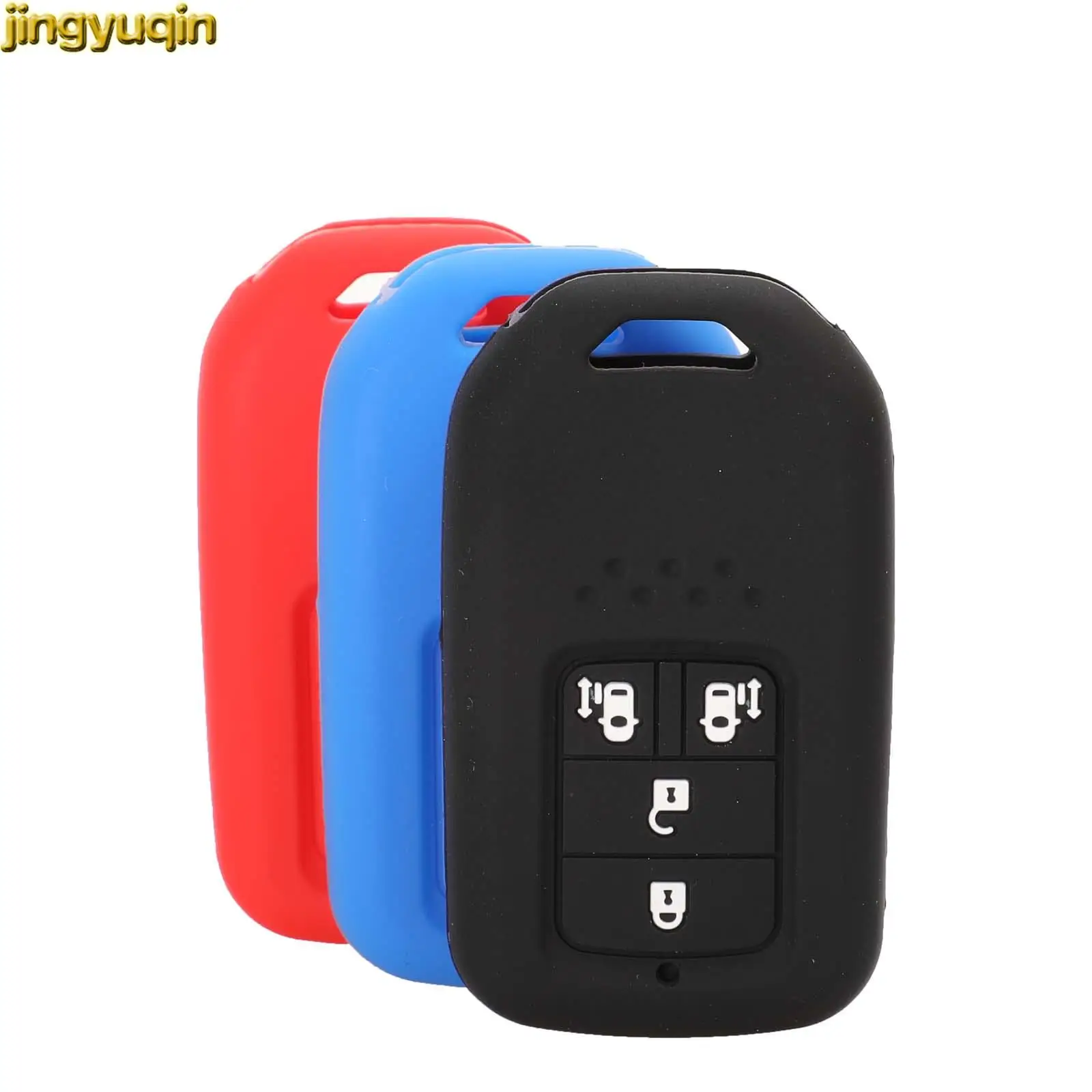Jingyuqin Smart Silicone Key Cover Case For Honda Accord Civic Crv City ...