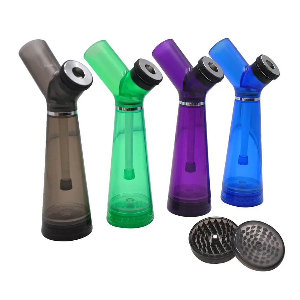 Hookah-Shisha-Pipe-Acrylic-Smoking-Water-Pipe-with-Grinder-Sheesha ...