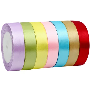 6-50mm 22meters/Roll Grosgrain Satin Ribbons Lac for Wedding Christmas ...