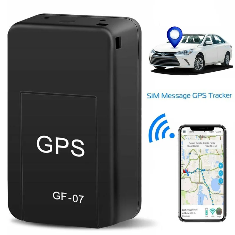 GF 07 Mini Gps Tracker Magnetische Mount Auto Motorfiets Real Time ...