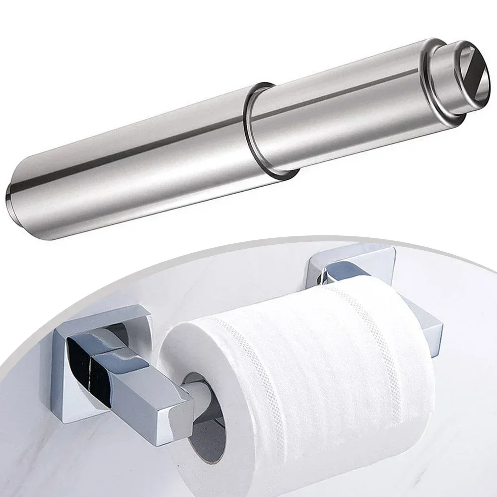 Toilet Wall Mounted Toilet Roll Holder Bar Tissue Paper Stand Bathroom ...