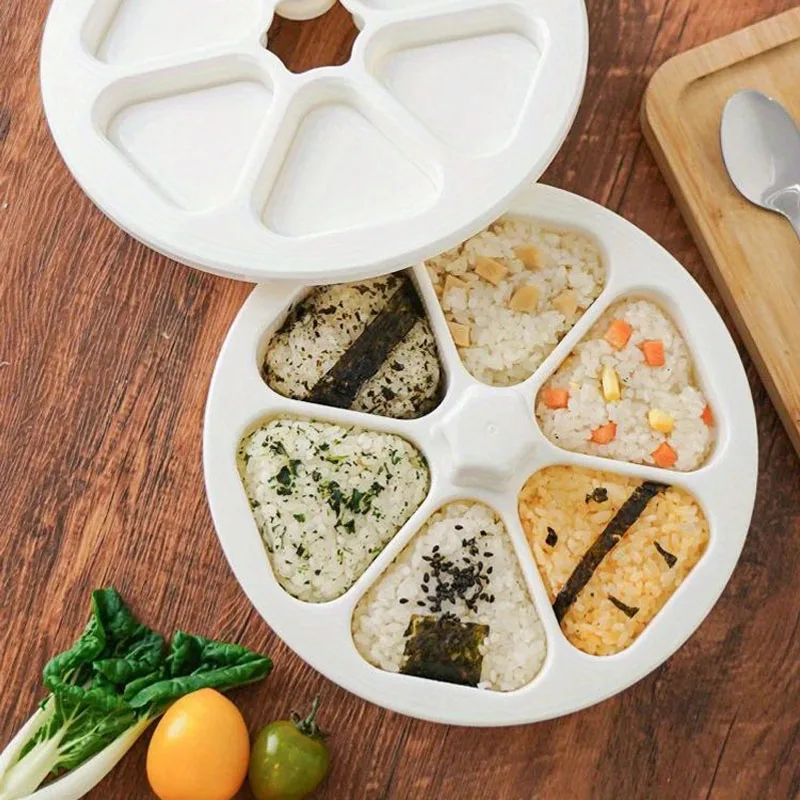 DIY-Sushi-Mold-Lunch-Triangle-Rice-Ball-Lunch-Box-Onion-Rice-Ball-Food ...