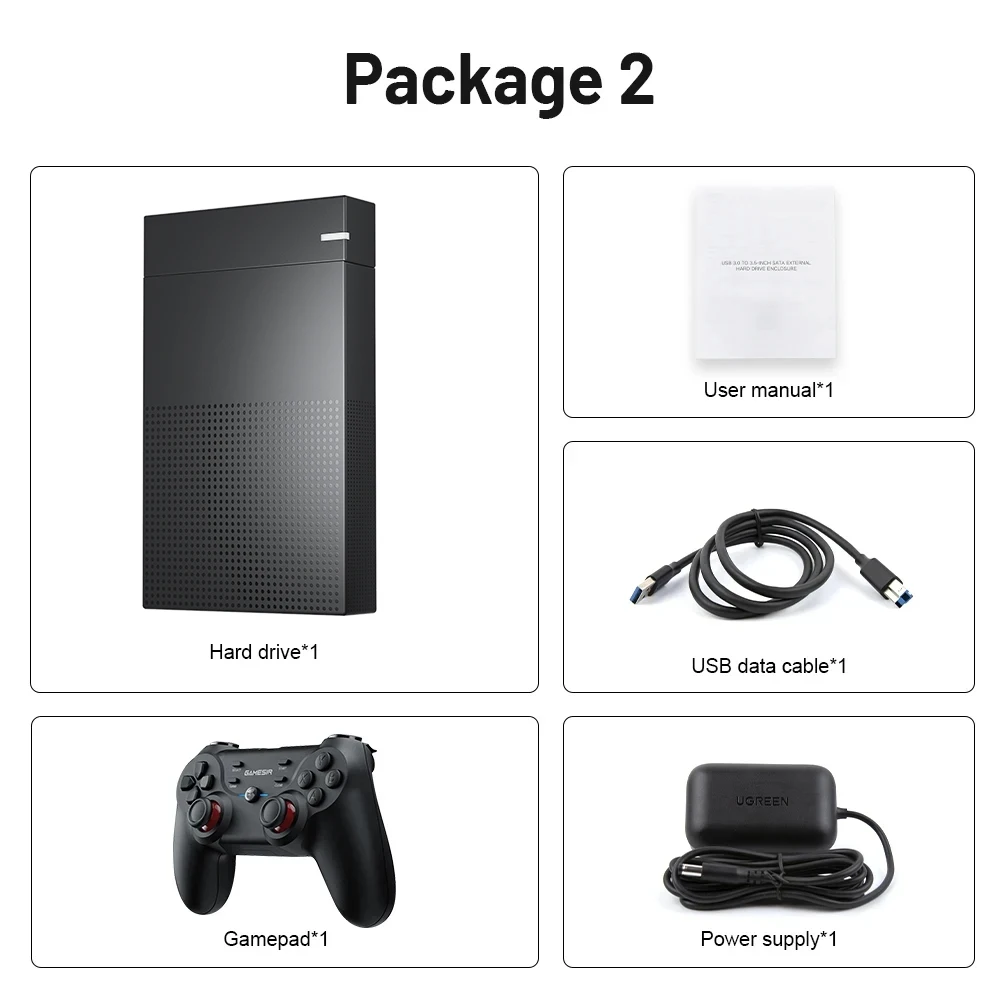 12TB Gaming HDD mit 86000 Retro-Spielen – Hyperspin, Launchbox ...