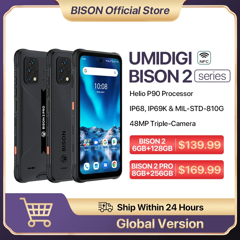 UMIDIGI-BISON-2-Pro-tel-fono-inteligente-resistente-con-Android-12 ...