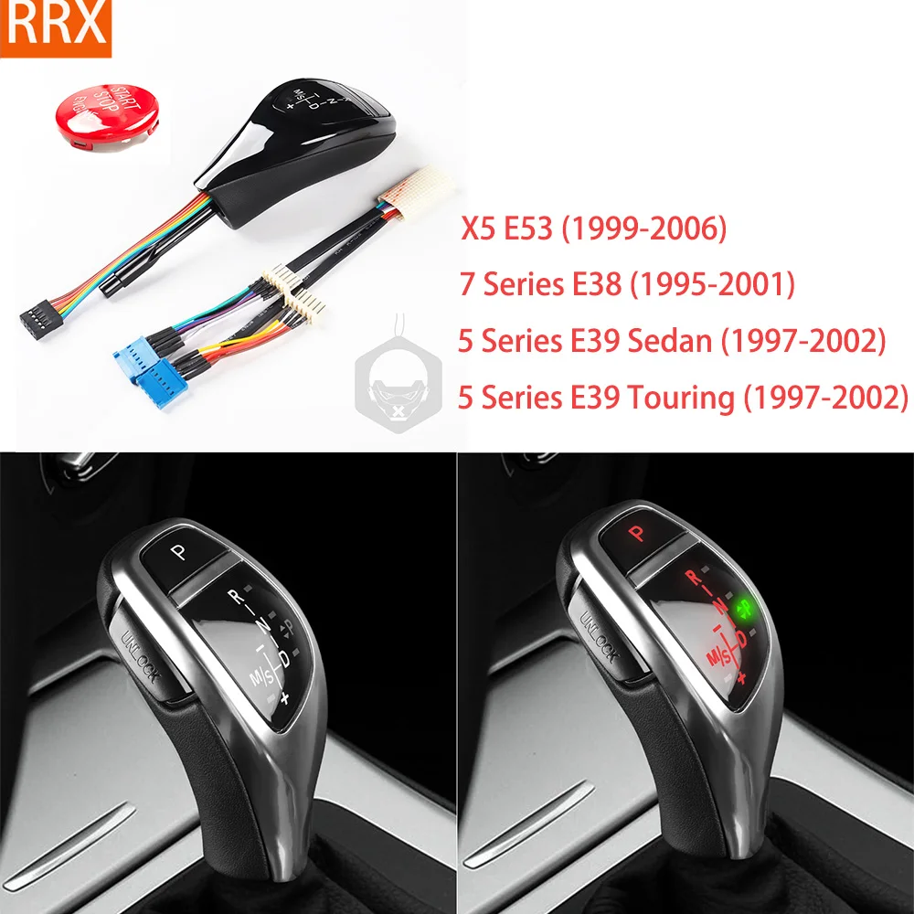 For-BMW-5-7-Series-E38-E39-For-BMW-X5-E53-Replacement-LED-Gear-Shift ...