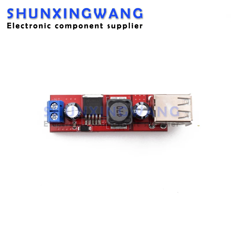 Dual-USB-Output-9V-12V-24V-36V-Car-Charger-Switch-LM2596S-5V-DC-DC ...