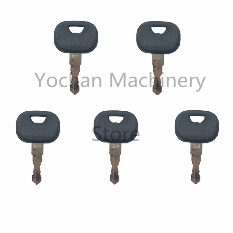 5-Pcs-606-Ignition-Key-For-Liebherr-John-Deere-Track-Loader-Heavy ...