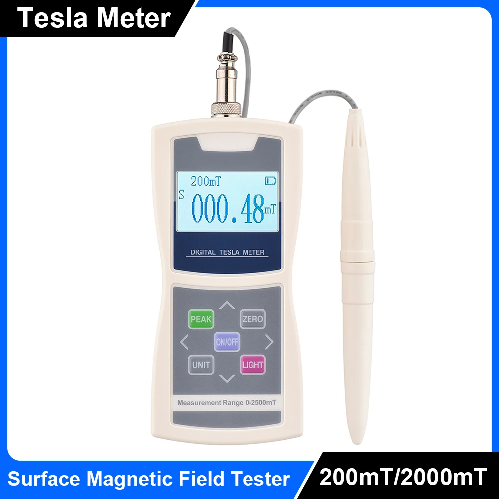Digital-Tesla-Meter-Gaussmeter-Auto-Range-200mT-2000mT-High-Accuracy ...