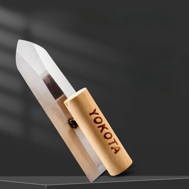 Stainless-Steel-Press-Knifes-with-Wooden-Handle-Thickening-Trowel-Pure ...