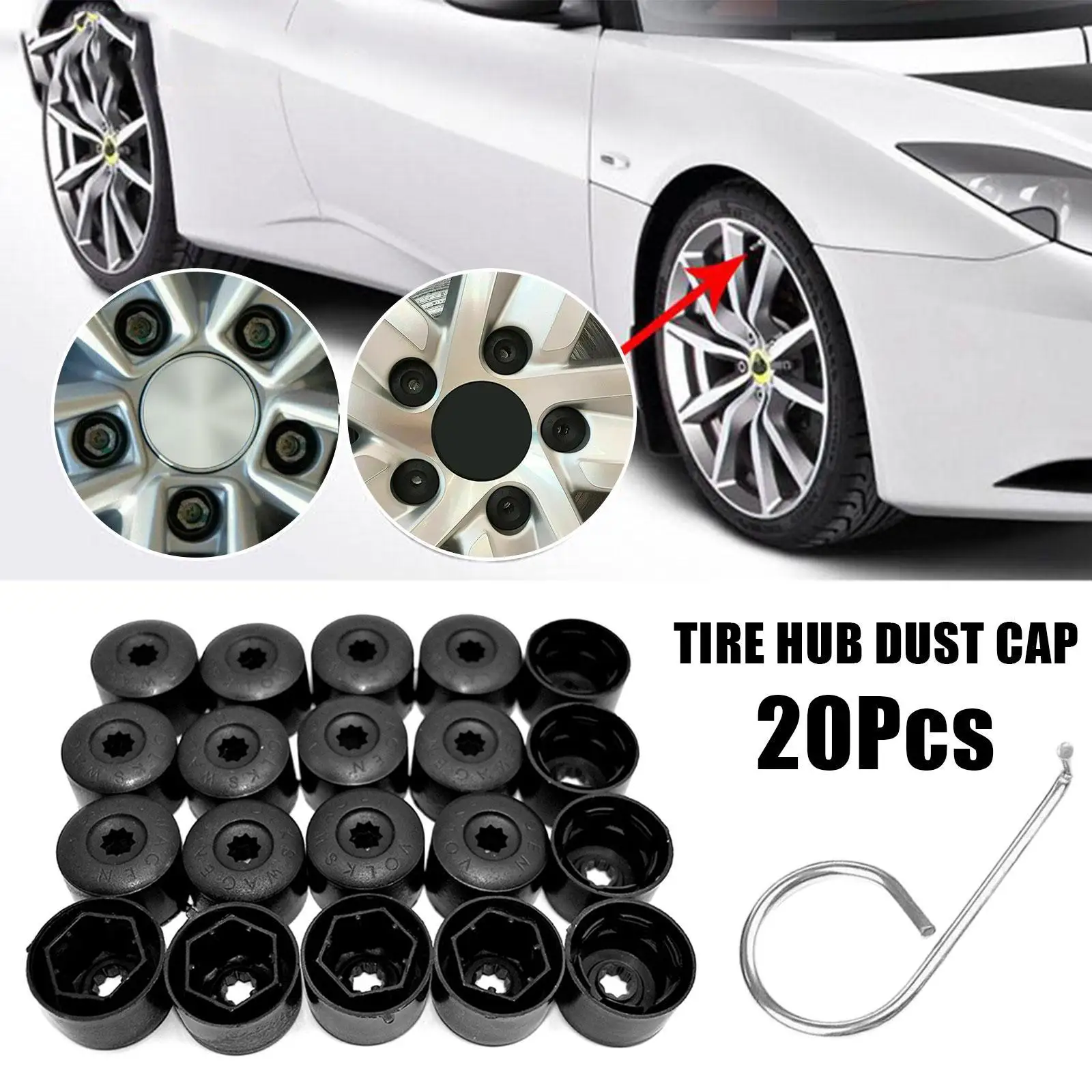 20Pcs-17MM-Wheel-Tire-Cap-Nut-Bolt-Head-Cover-Cap-Protective-Caps ...