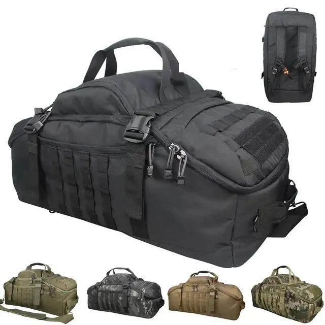 LQARMY 60L 80L Camping Backpacks Men Tactical Backpack Molle Hiking ...