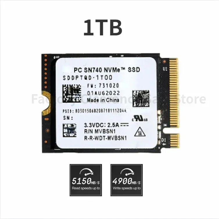 NUEVO SSD M2 SN740 4TB 1TB 2TB 2230 M.2 NVMe PCIe 4.0 original para ...