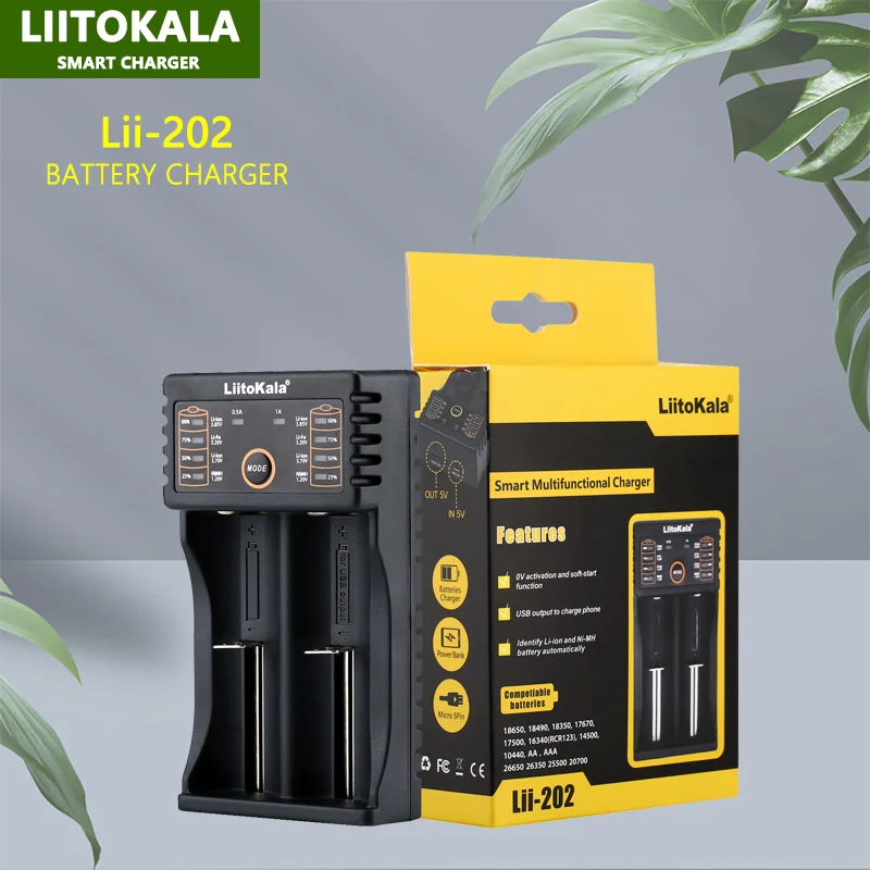 Liitokala-Lii-202-Lithium-Battery-Intelligent-Charger-18650-1-2V-3-7V-3 ...