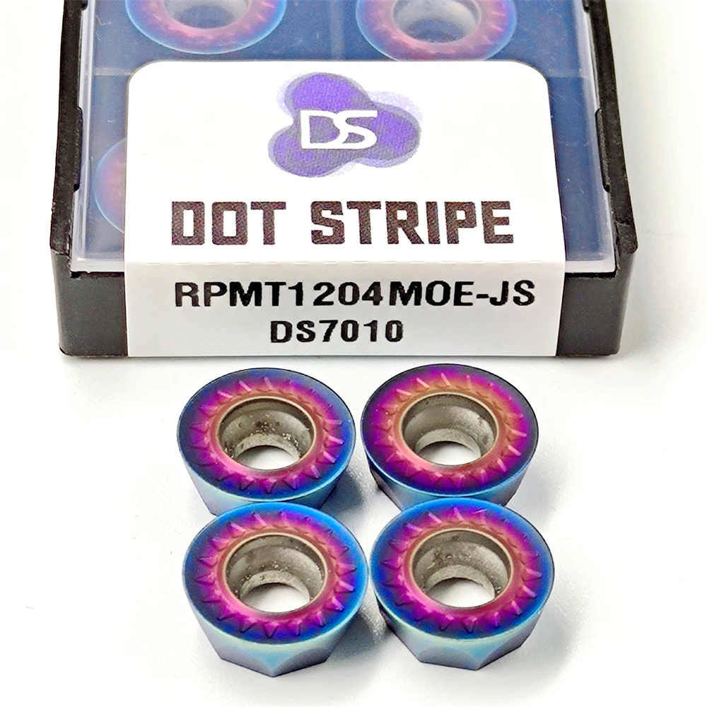 RPMT1204 Hohe Qualität NANO BLAU hartmetall fräsen einfügen RPMT 1204 ...