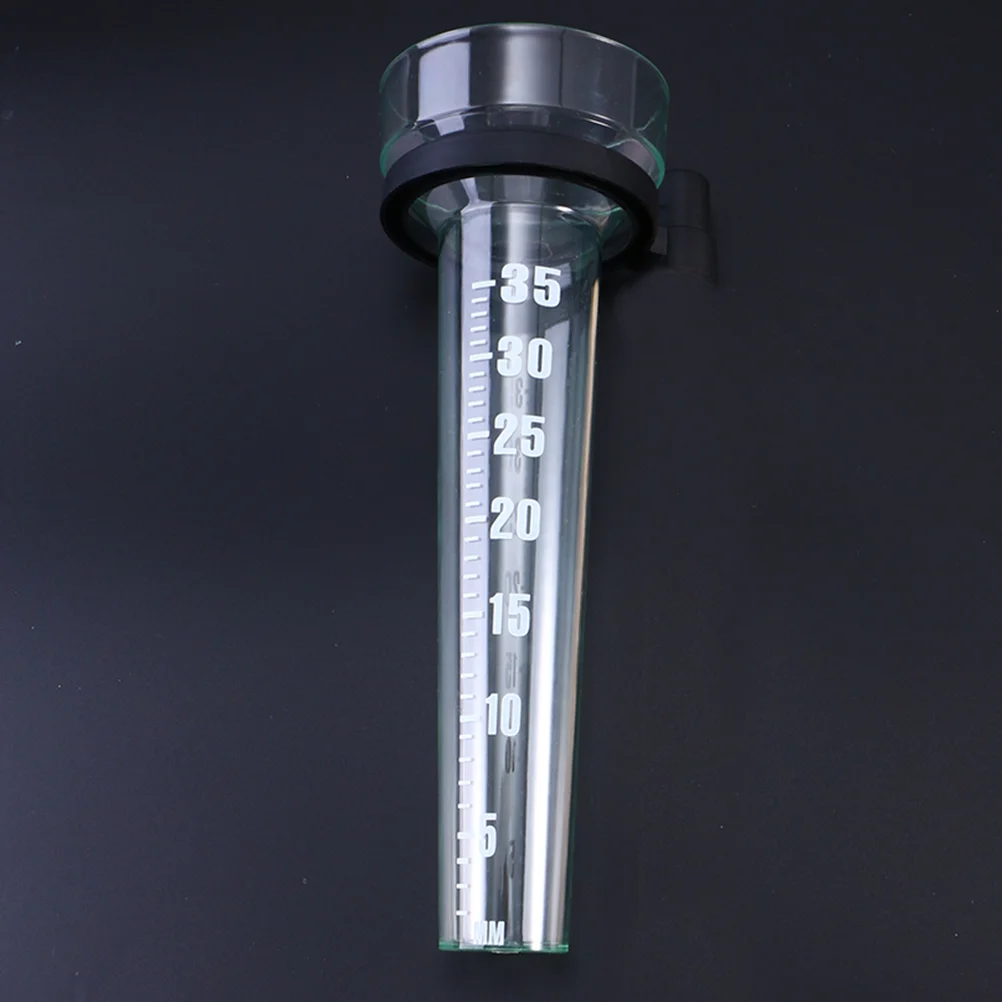 Rain Gauge Rain Meter Pluviometer Rain Measuring Cup Garden Outdoor ...