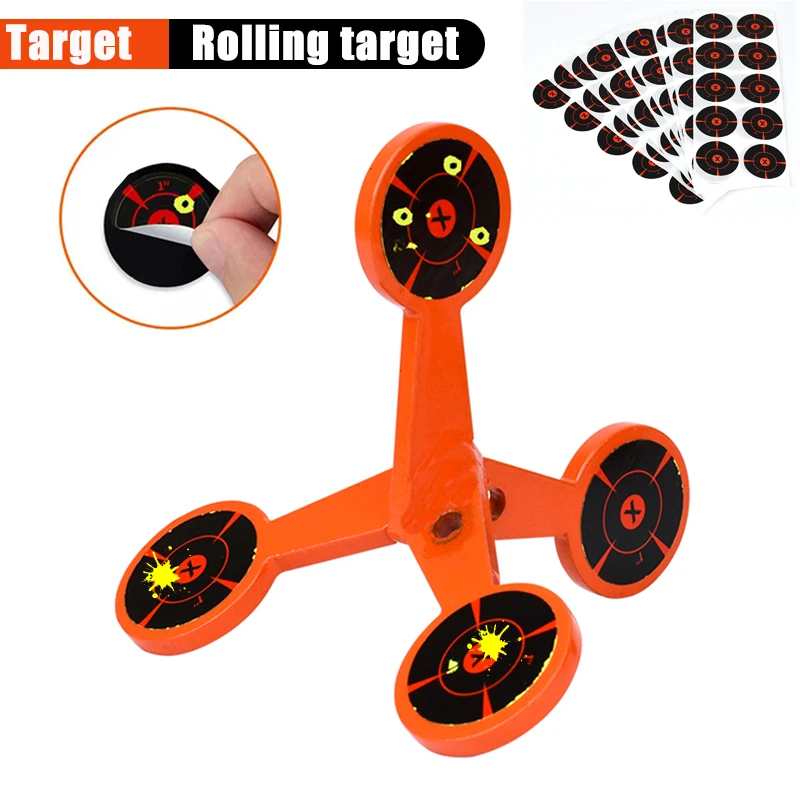 Rolling-Target-Hunting-Shooting-Metal-Set-Walk-Rolling-Target-Multi ...