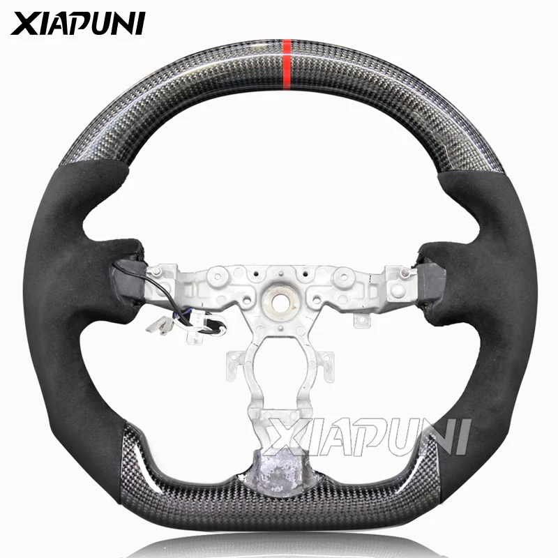 Customized Racing Wheel in Carbon Fiber and Alcantara for Nissan 370z ...