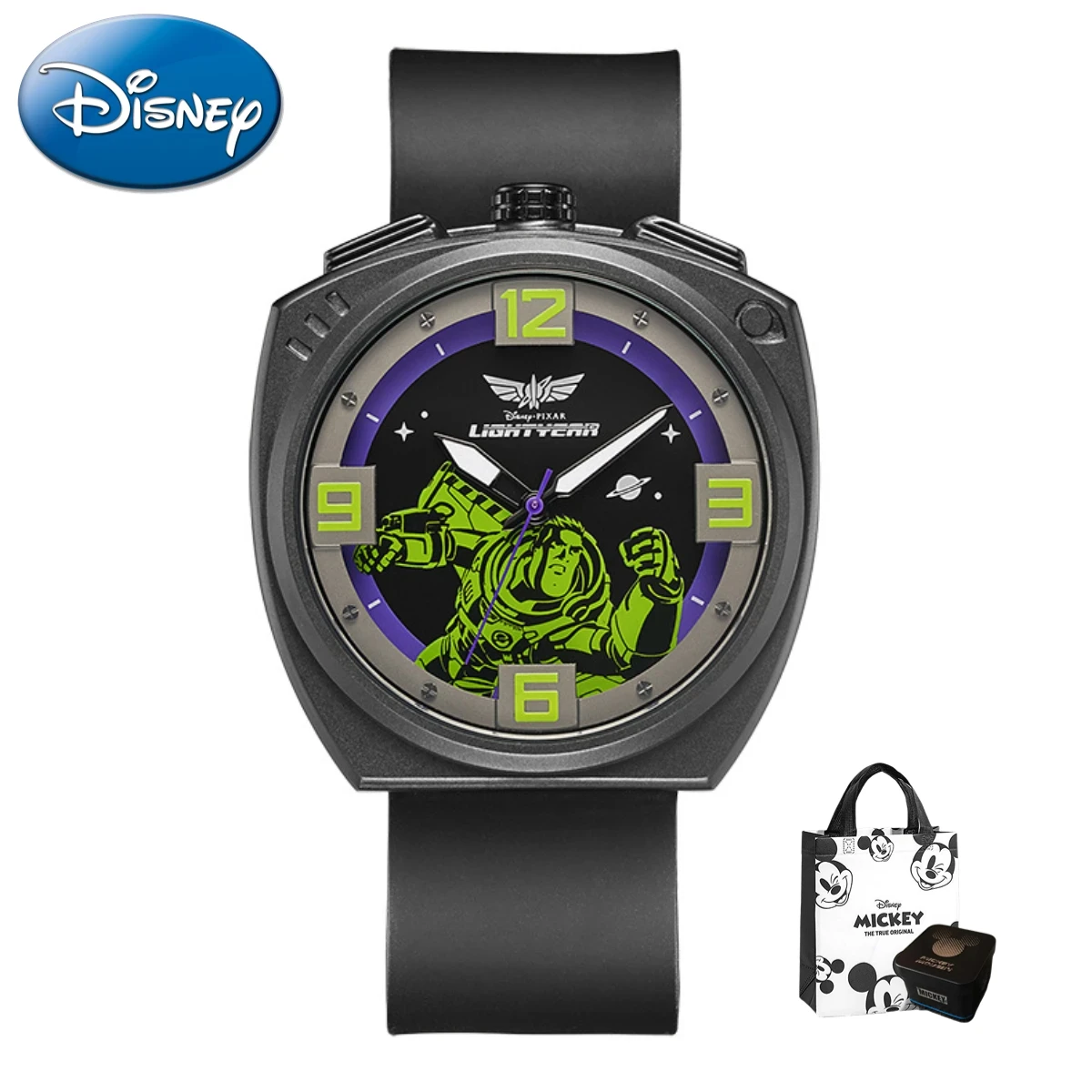 Disney-Men-Gift-Watch-Boy-Buzz-Light-Year-Cartoon-Luminous-Waterproof ...