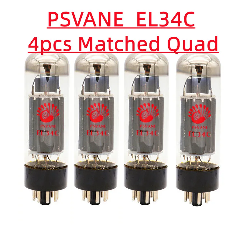 PSVANE EL34C Vacuum Tube Replaces EL34 EL34B 5881 6L6 6L6GC 6CA7 6P3P KT77 HIFI Audio Tubes ...