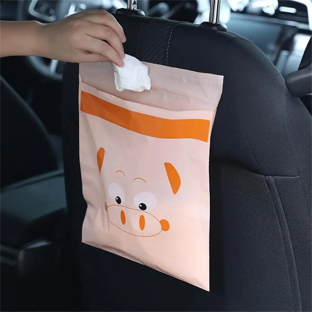 Waterproof-Garbage-Bag-Self-adhesive-Foldable-PE-Cartoon-Animal-Sticky ...