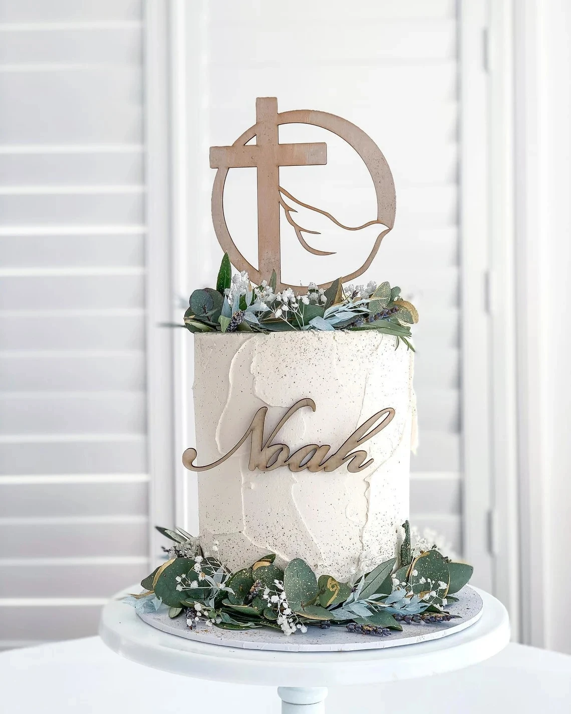 Confirmation-Cake-topper-combined-with-the-child-s-name-Holy-spirit ...