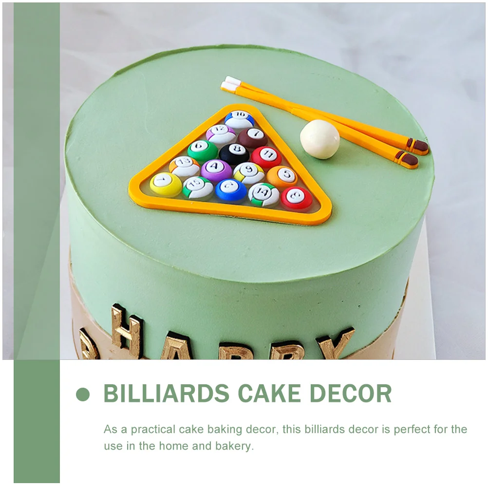 Pool Table Cake
