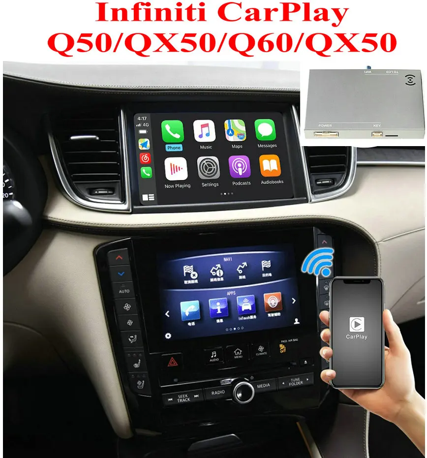 Infiniti-Apple-Carplay-Retrofit-Android-Auto-Decoder-Box-Rear-Camera ...