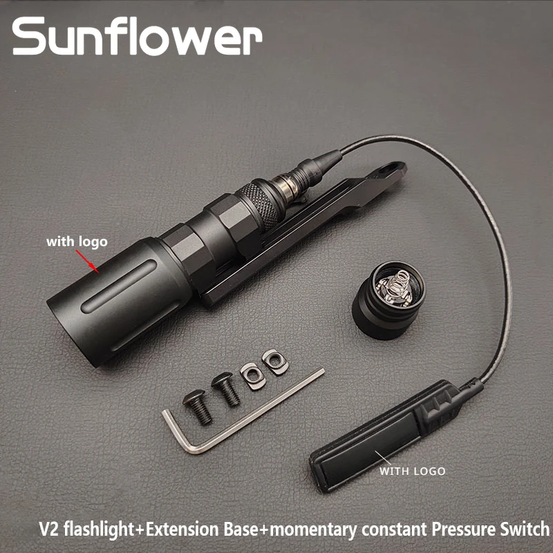 Sotac-Tactical-MLOK-PLH-White-LED-Flashlight-Airsoft-V2-Scout-Light ...