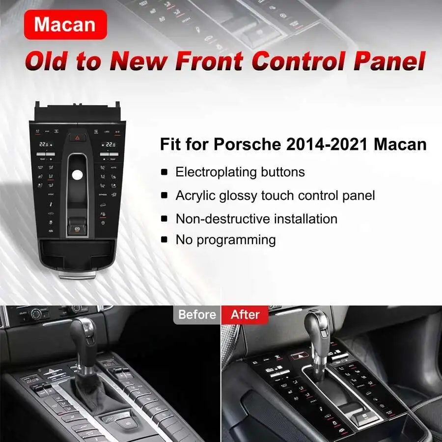 For Porsche Macan 2014-2021 (95B.1 /95B.2) Center Console Gear Shift ...