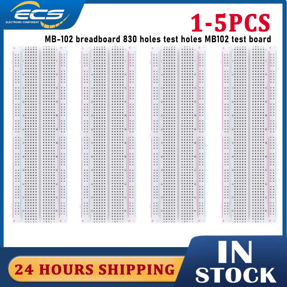 1-5pcs-MB-102-Prototype-PCB-Solderless-Breadboard-Solderless-Breadboard ...