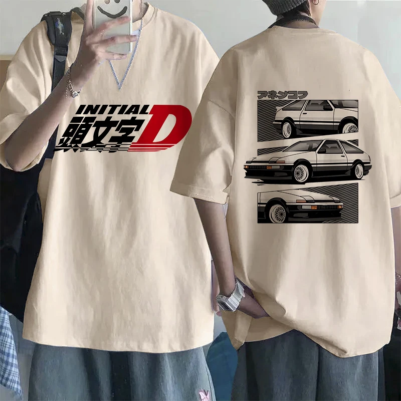 Japanese-Anime-Initial-D-EU-Size-T-Shirt-Redsuns-Cartoon-Gothic-Tops ...