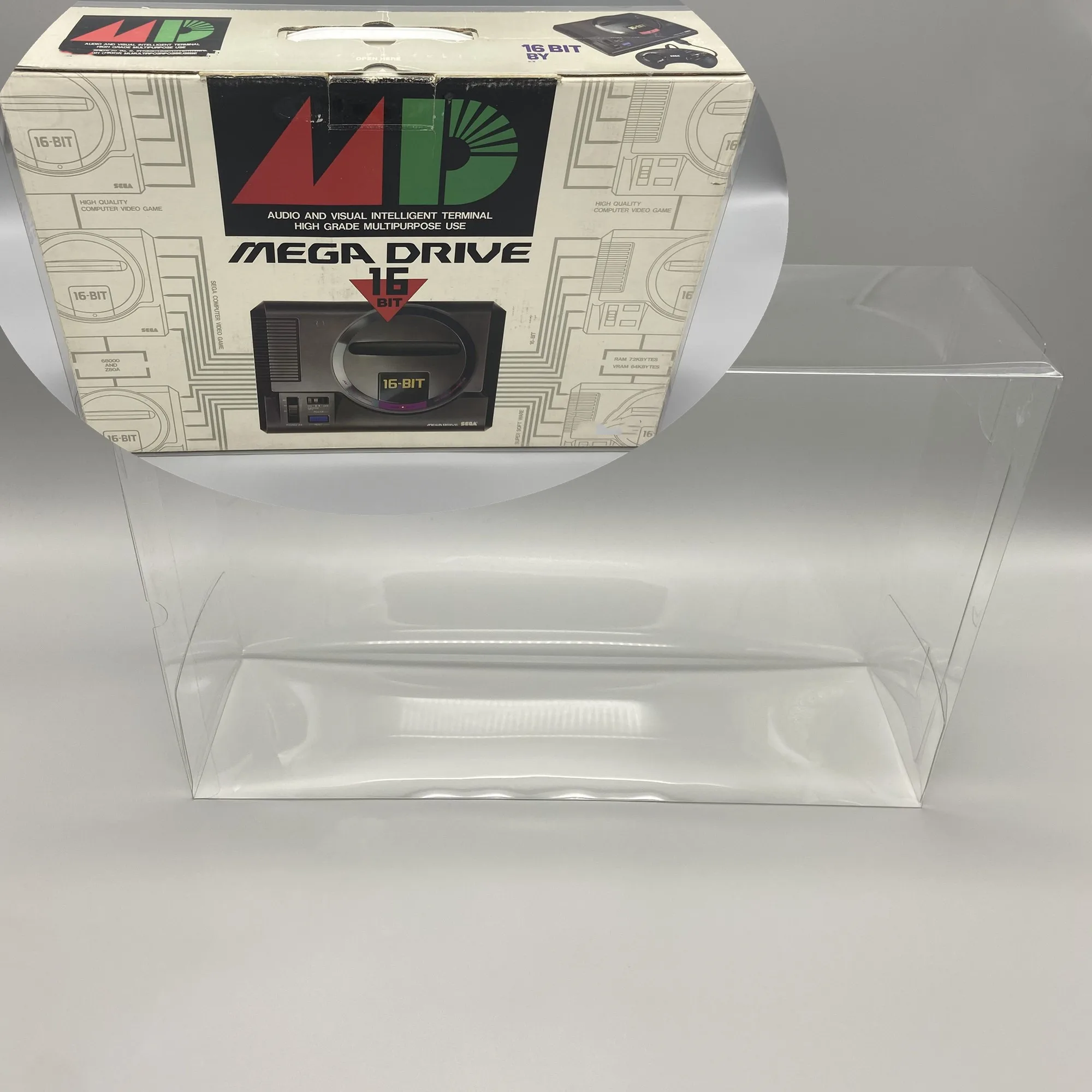 Mega Drive Games Case | Box Protector Megadrive | Game Case Megadrive ...