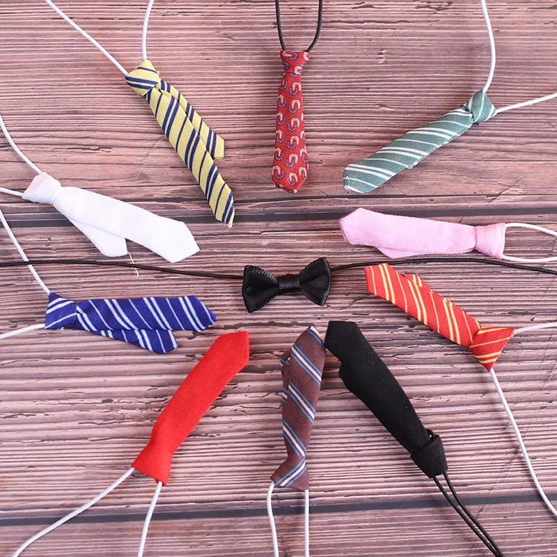 For 15cm Doll 20cm Doll Clothes Accessories Bow Tie and Tie Outfit Doll ...