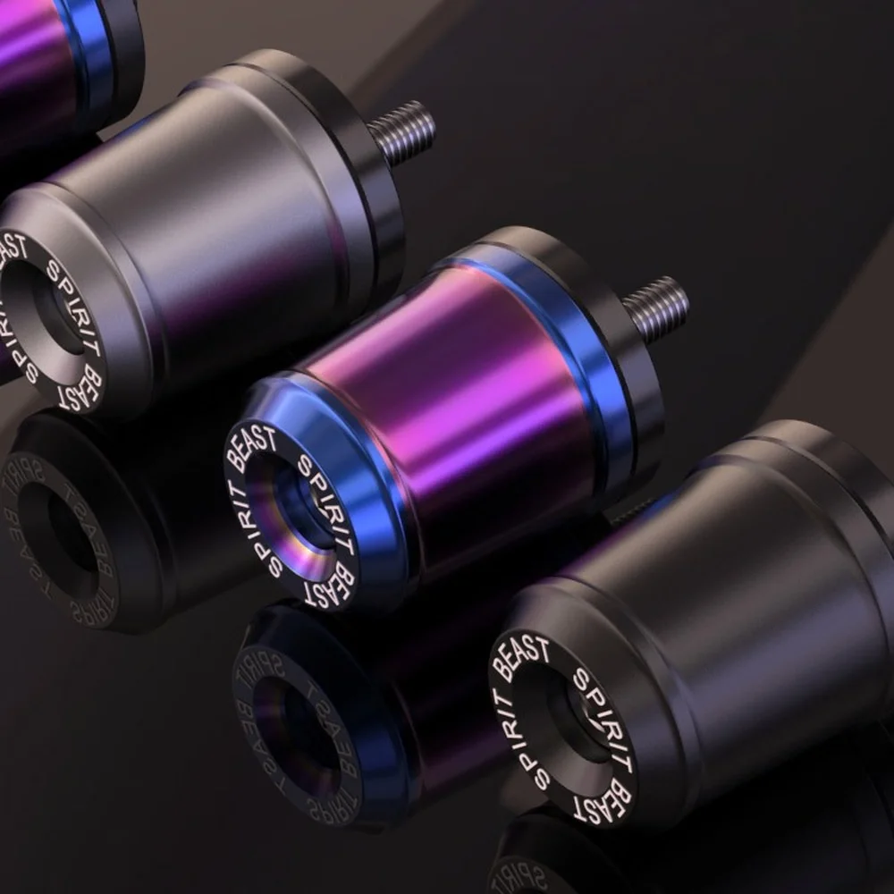 Motorcycle Handlebar Grip Bar End Weights Balance Block For M6 Voge ...