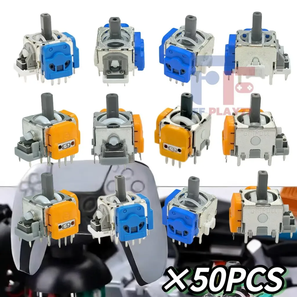 50pcs/lot Hall Effect Joystick For PS4 PS5 Gamepad 3D Analog Sensor ...
