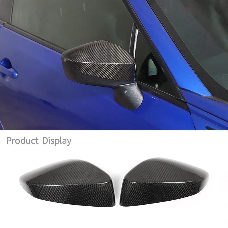 Real-Carbon-Fiber-Auto-Rear-View-Mirror-Cover-For-Toyota-GT86-Subaru ...