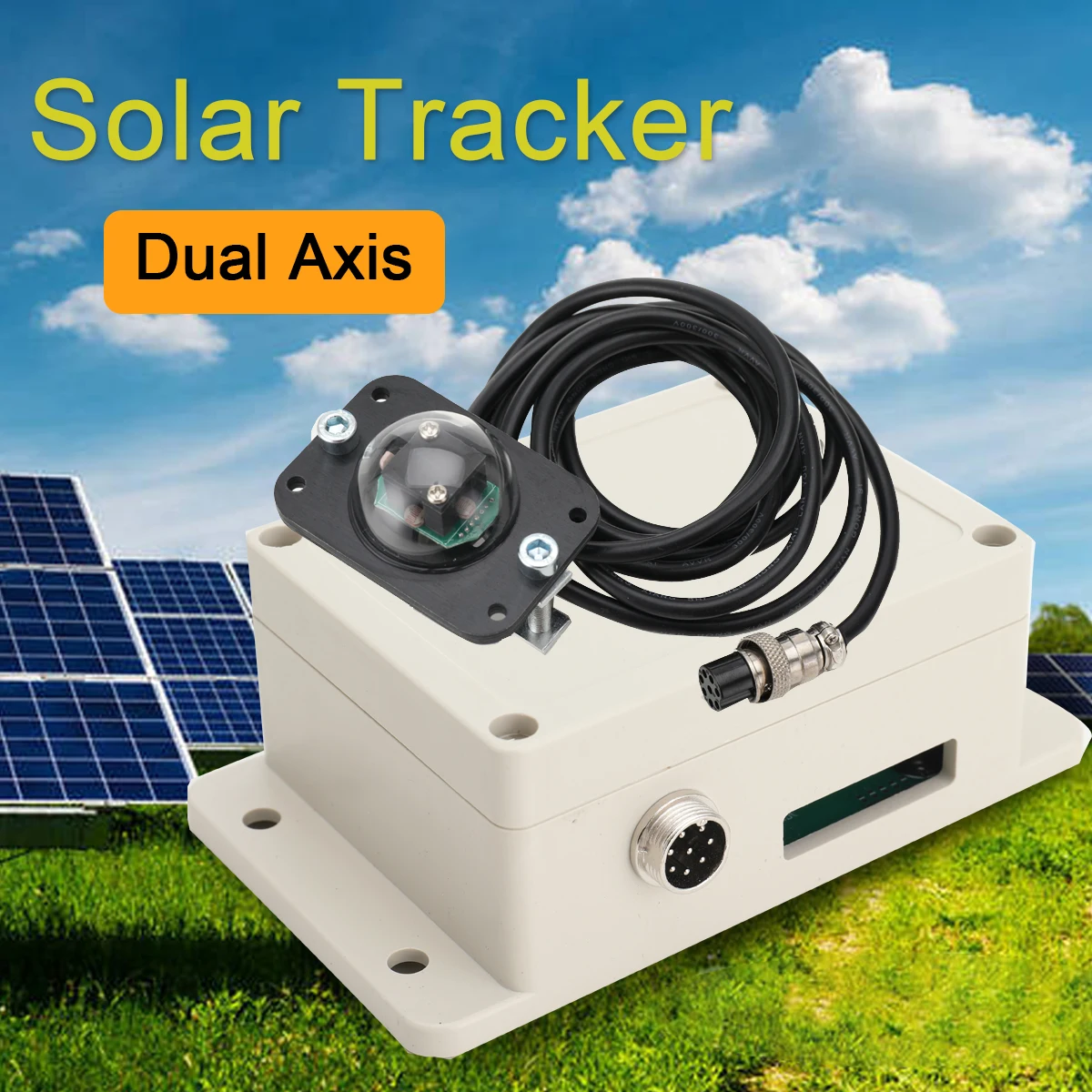 Solar Tracker Sun Tracking System Single/Double Axis Tracking ...