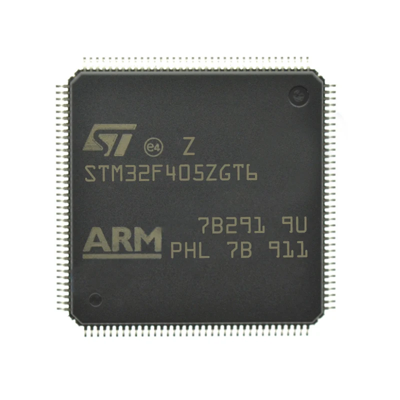 1 Pieces STM32F405ZGT6 LQFP144 STM32F405 32-bit Microcontroller MCU ARM Microcontroller Chip ...
