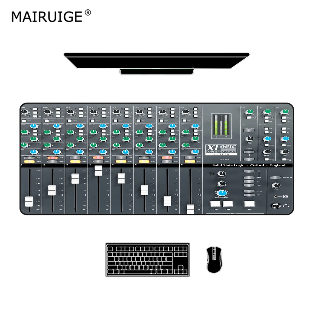 Mouse-Pad-XXL-Audio-Mixer-Mixing-Mouse-Mat-Console-DIY-Custom-Gaming ...