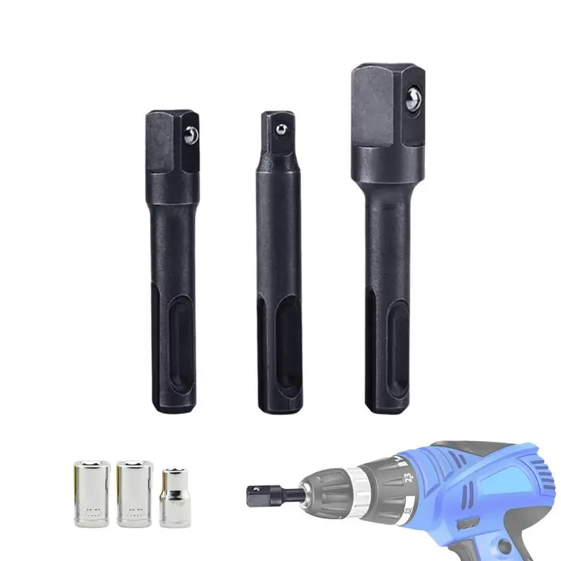 Drill-Socket-Steel-Conversion-Conversion-Adapter-Drill-Adapter-1-2-3-8 ...