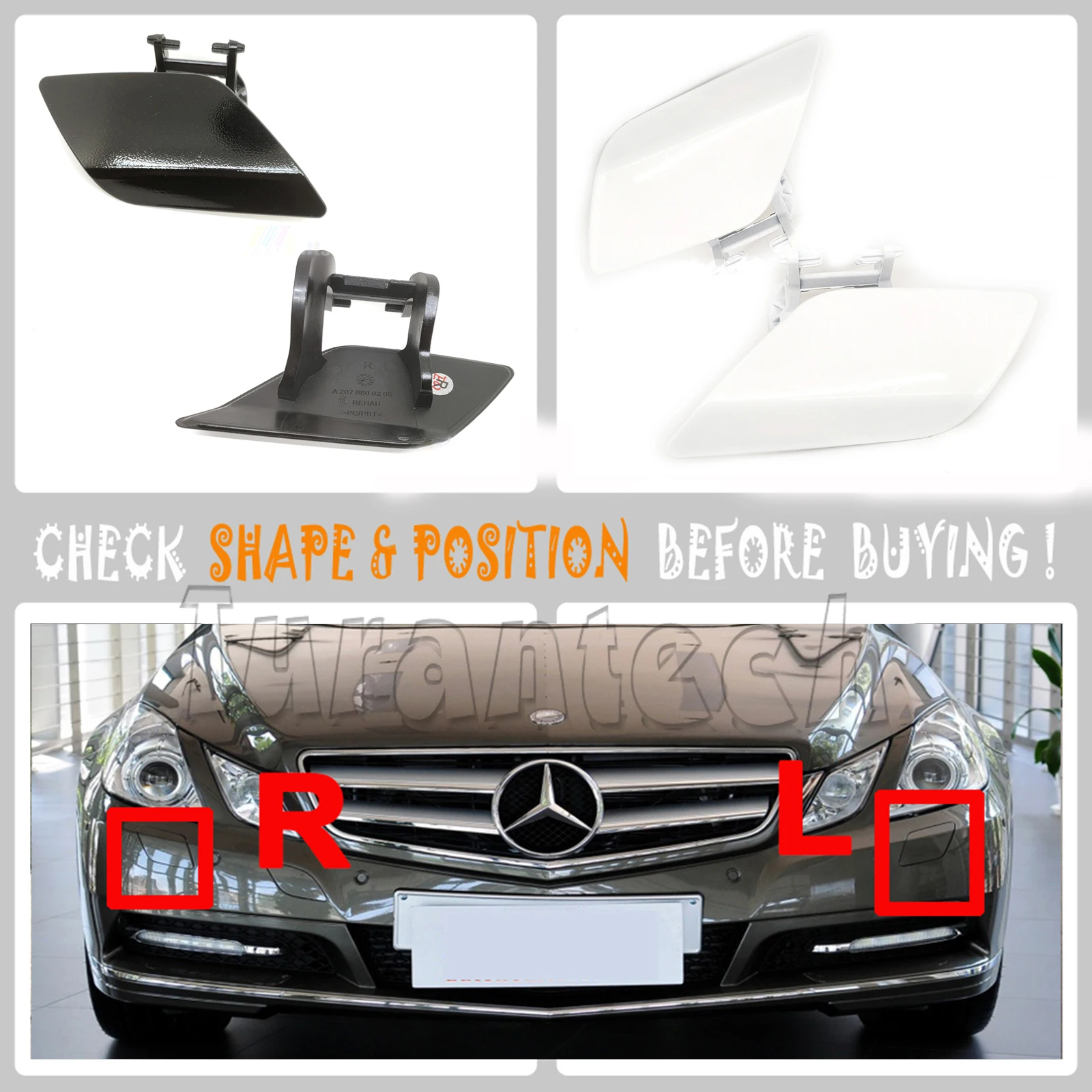 For-10-13-Mercedes-Benz-E-W207-Coup-C207-Convertible-A207-E200-E250 ...