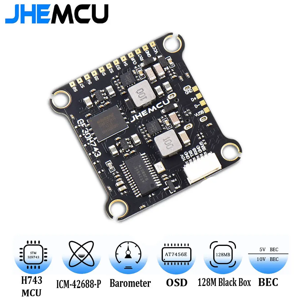 JHEMCU-GF30H743-H743-480MHZ-Flight-Controller-ICM-42688-P-DUAL ...
